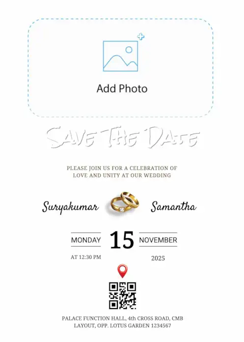 Free Online Wedding Invitation Templates | Edit & Download